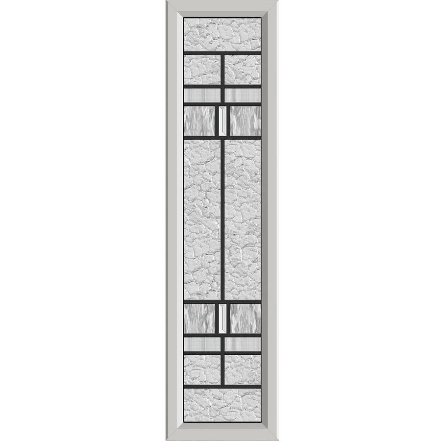 Western Reflections Pembrook 8-in x 36-in Decorative Front Door Glass ...