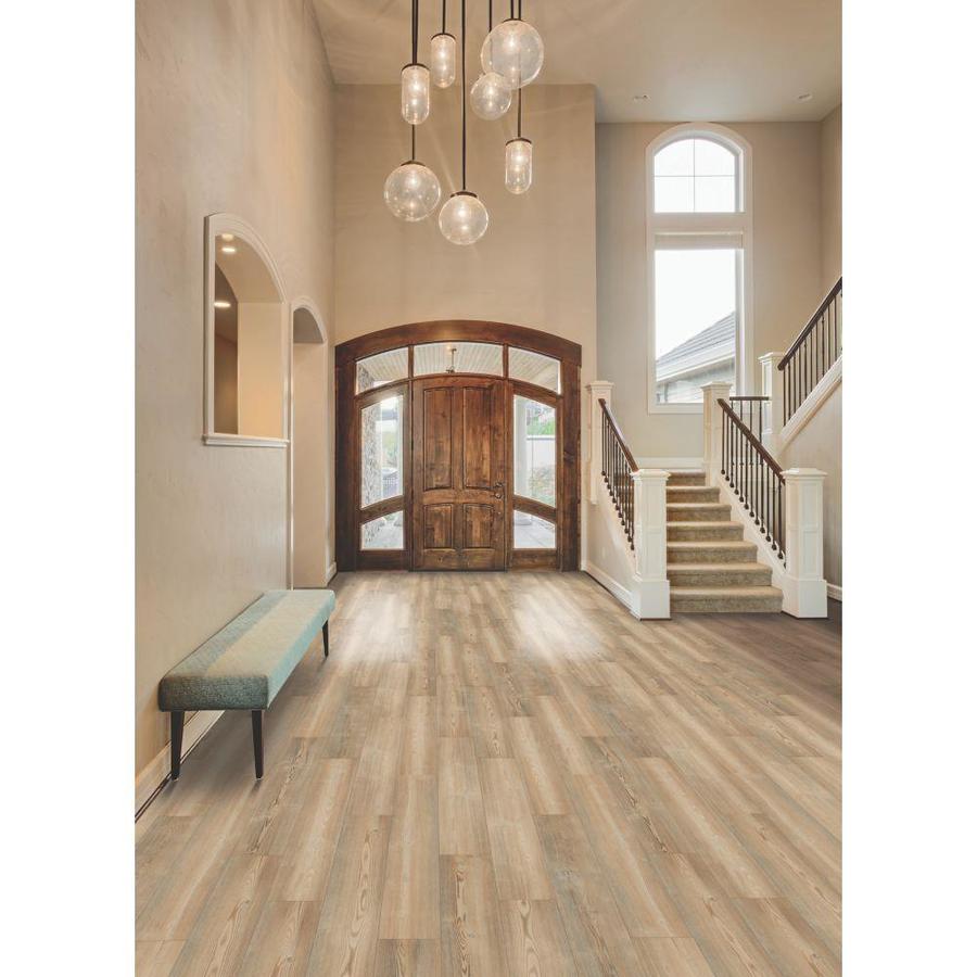 Mohawk RIGID Pyrenees Pine 7.46-in x 47.8-in Waterproof Interlocking ...