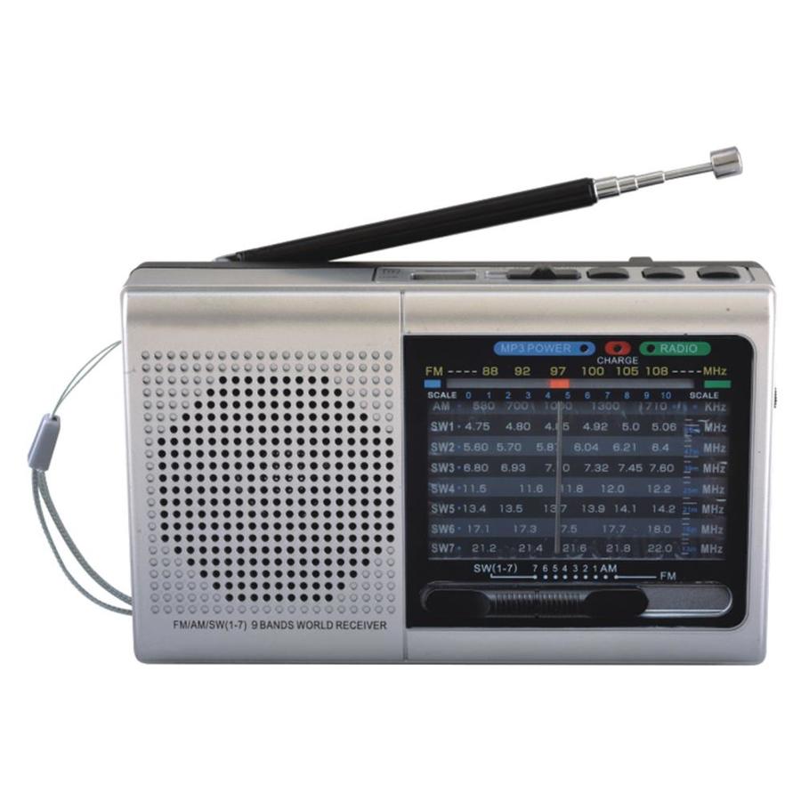 Supersonic Supersonic 9 Band Radio with Bluetooth in Silver in the ...