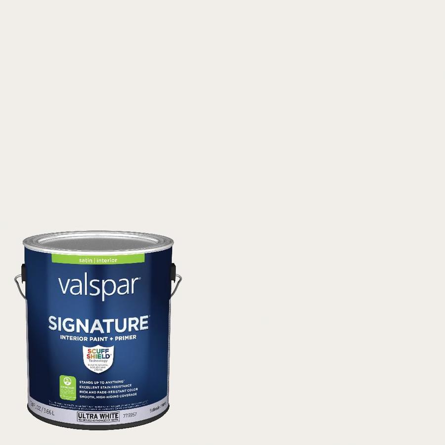 Valspar Signature Satin Du Jour 7002-6 Interior Paint (1-Gallon) in the ...