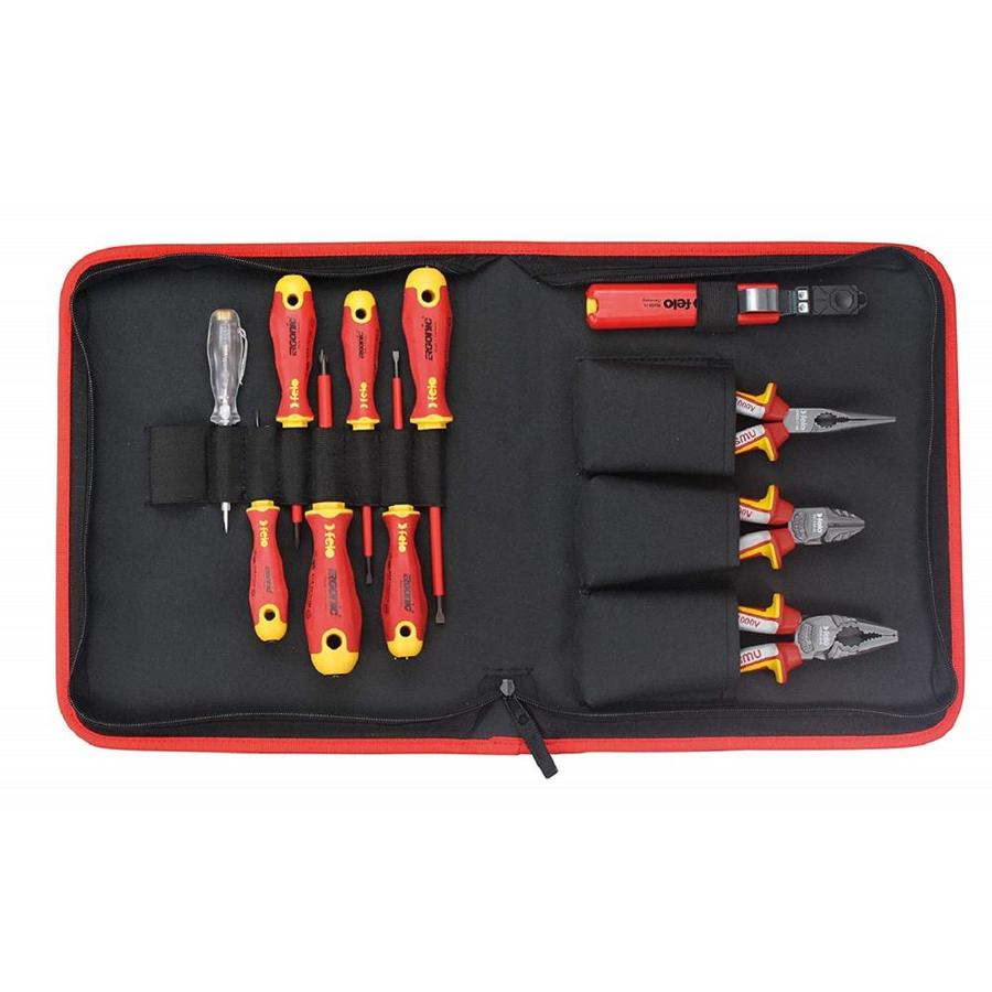 Felo Felo Ergonic 11 Piece VDE Insulated Professional Tools Set- Pliers ...