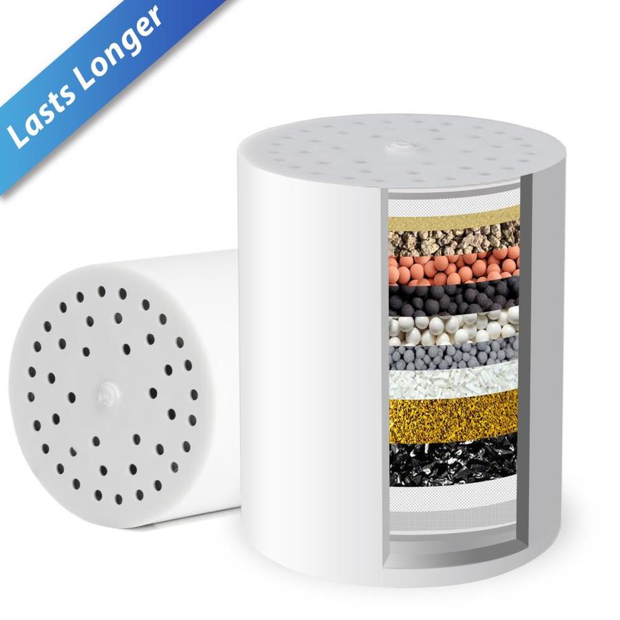 iSpring FSF3 Kdf 4.5-GPM Shower Head Filter in the Shower Head Filters ...