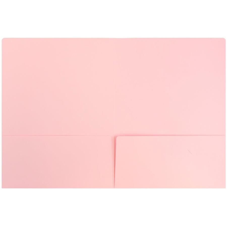 JAM Paper JAM Paper® Premium Matte Colored Cardstock Two-Pocket ...