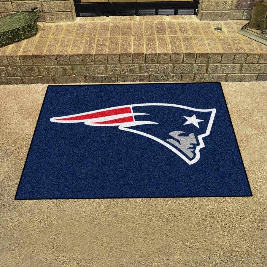 FANMATS New England Patriots NFL All-Star mat 3 x 4 Navy Indoor Solid ...