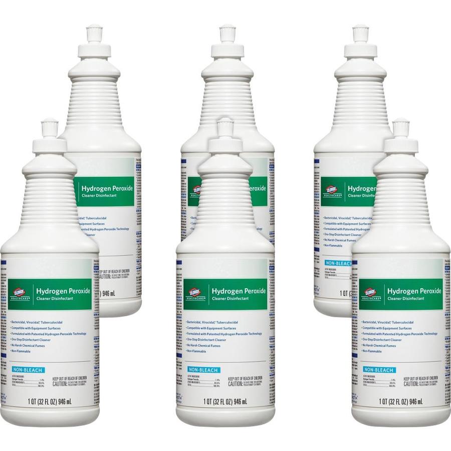 Clorox Healthcare Hydrogen Peroxide Cleaner- Ready-To-Use Liquid- 0.25 ...