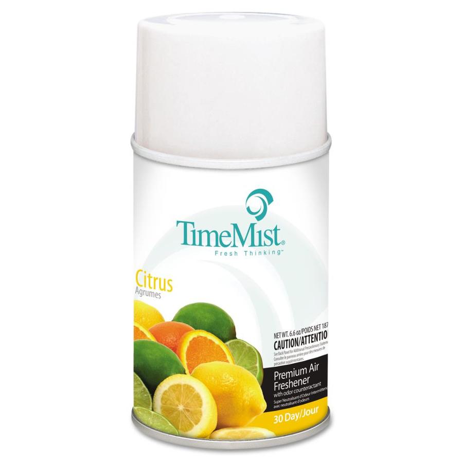 TimeMist Premium Metered Air Freshener Refill, Citrus, 6.6 oz Aerosol ...