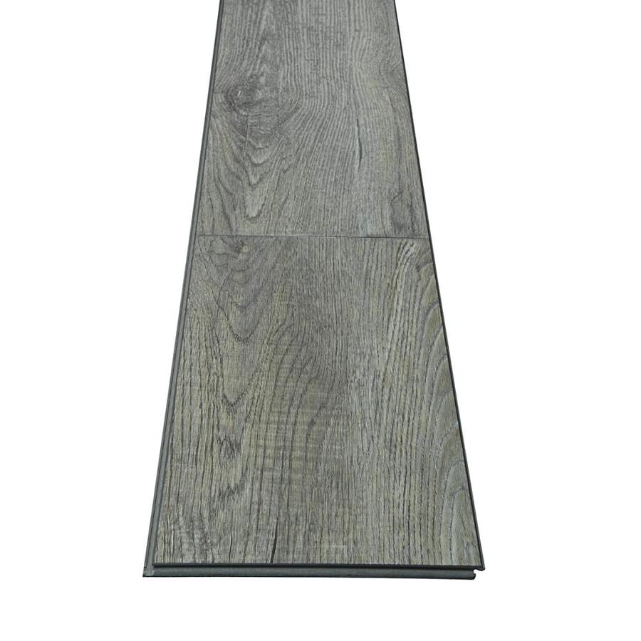 SMARTCORE Pro 7-Piece 7.08-in x 48.03-in Covington Oak Luxury Vinyl ...