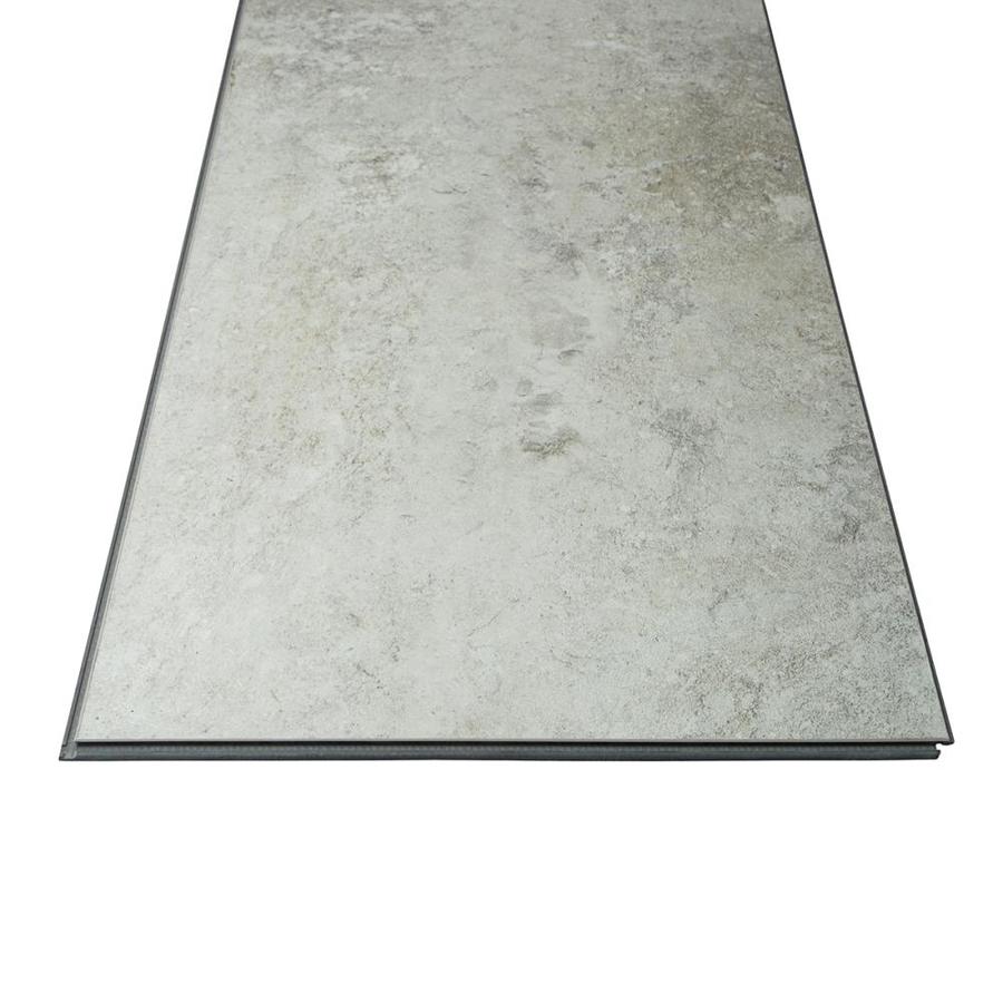 SMARTCORE Pro 8-piece 12-in x 24-in Ashland Gray Locking Vinyl Tile at ...