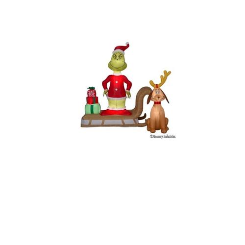 Gemmy 6-ft Lighted Grinch Christmas Inflatable in the Christmas ...
