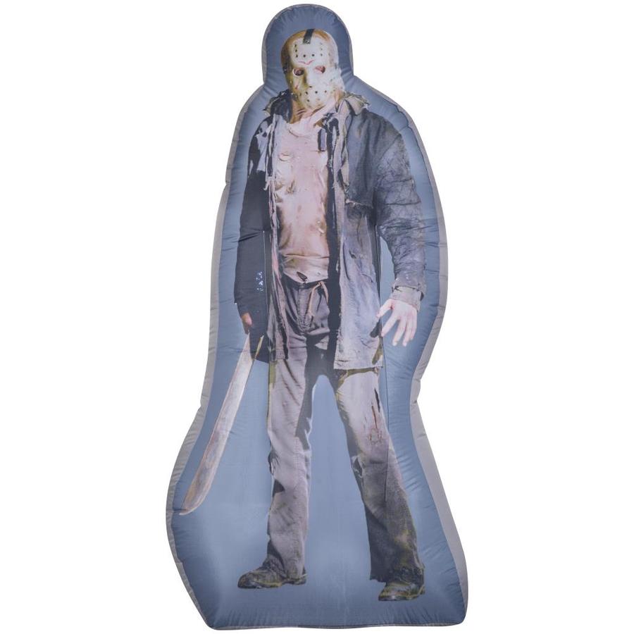 Gemmy Photorealistic Airblown Jason Voorhees 6 foot Halloween ...