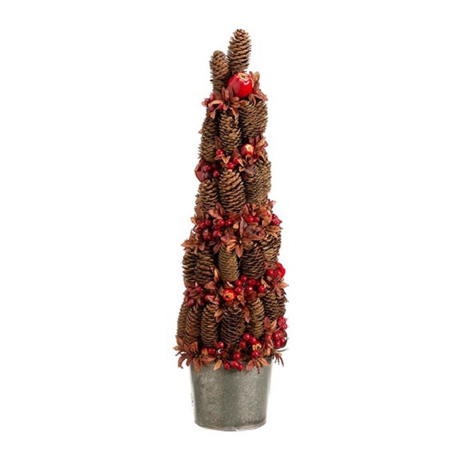 Northlight 2-ft Traditional Slim Brown Artificial Christmas Tree in the ...