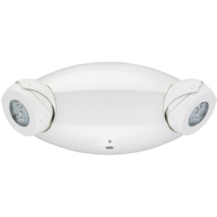 Lithonia Lighting Quantum White Adjustable LED 640LM Emergency Light ...