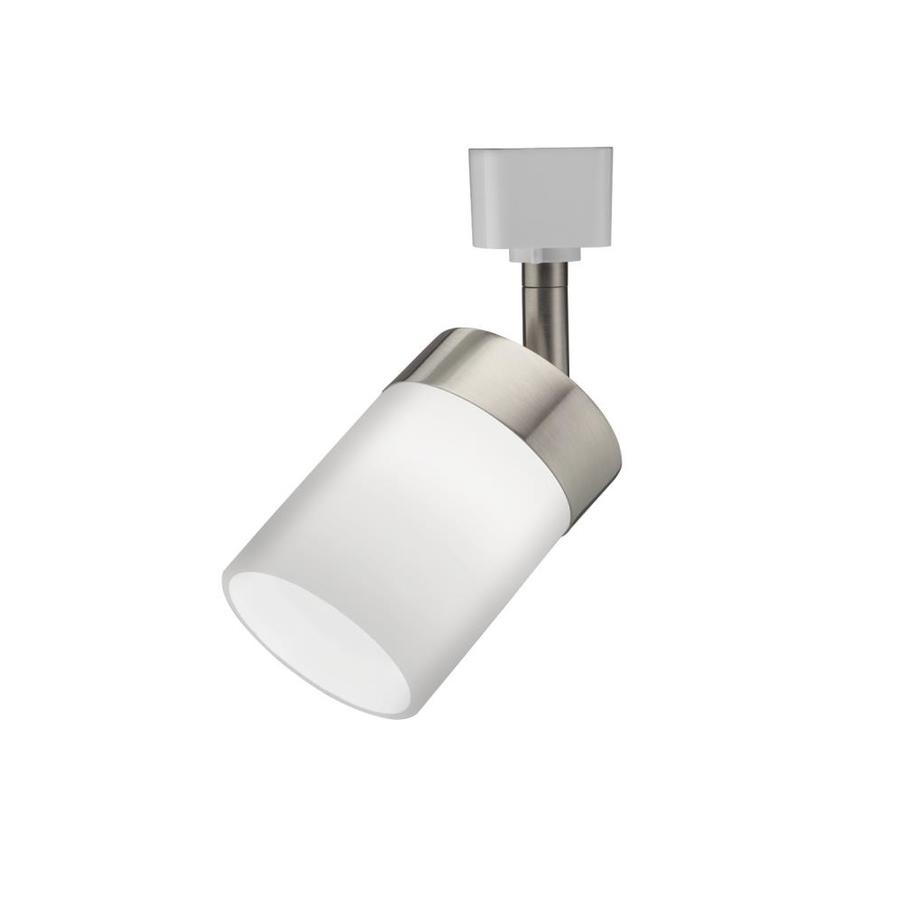 Lithonia Lighting LTHNCYLD Series Head 1-Light Brushed Nickel Flat Back ...