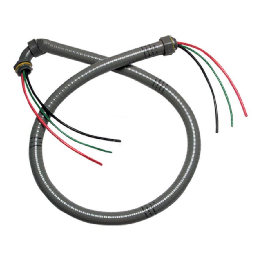 Motors & Armatures 6-ft-Gauge 2-Conductor Non-metallic Liquidtight A/C ...