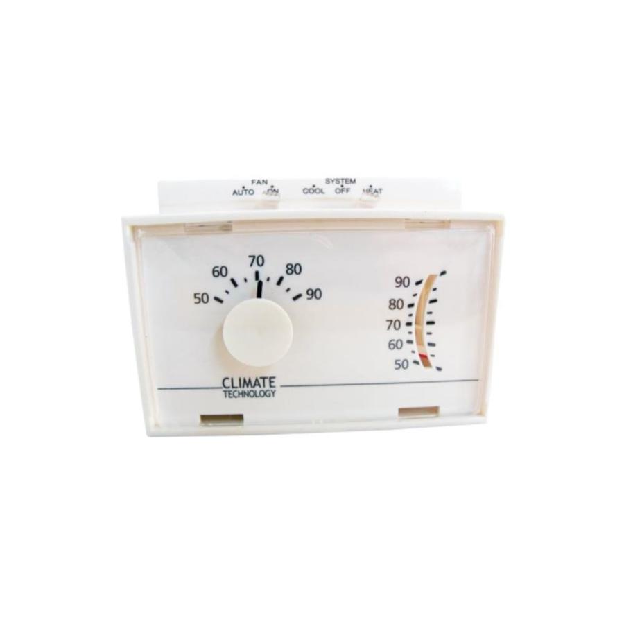 Climate Technology Corp Mechanical Non-Programmable Thermostat in the ...