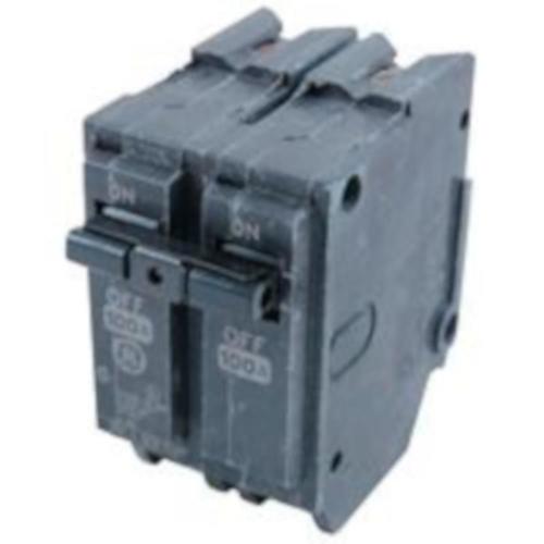 GE Q-Line THQL 100-Amp 1-Pole Main Plug-On Neutral Circuit Breaker in ...