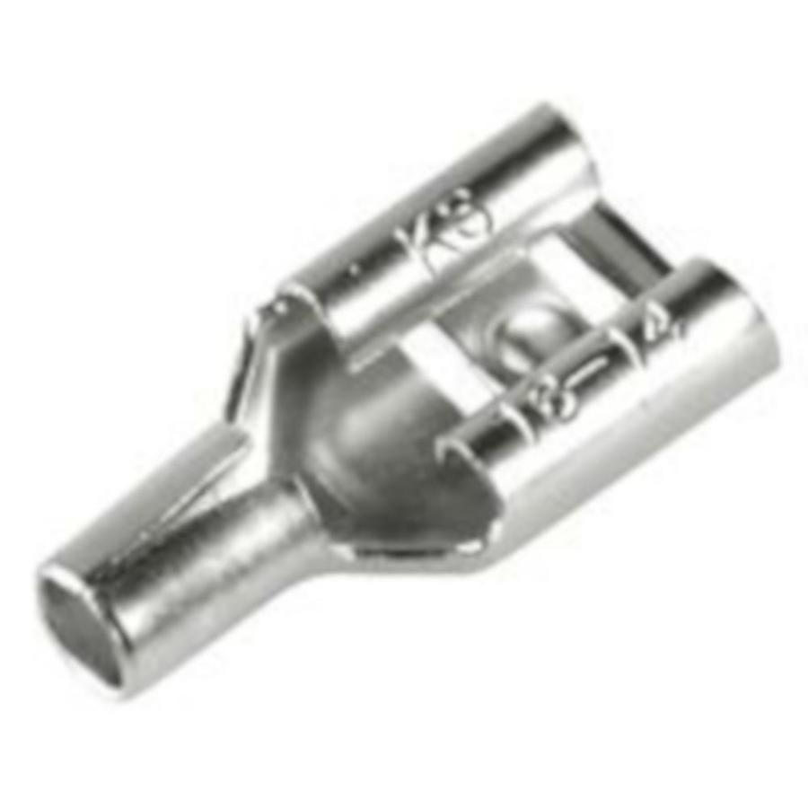 Non-insulated Female Terminals, 16-14, Pack of 100 in the Terminal Wire ...