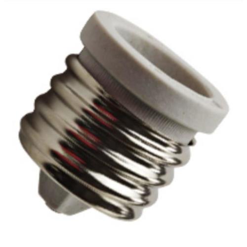 Halco Lighting Technologies 60-Watt Chrome Medium Light Socket Adapter ...