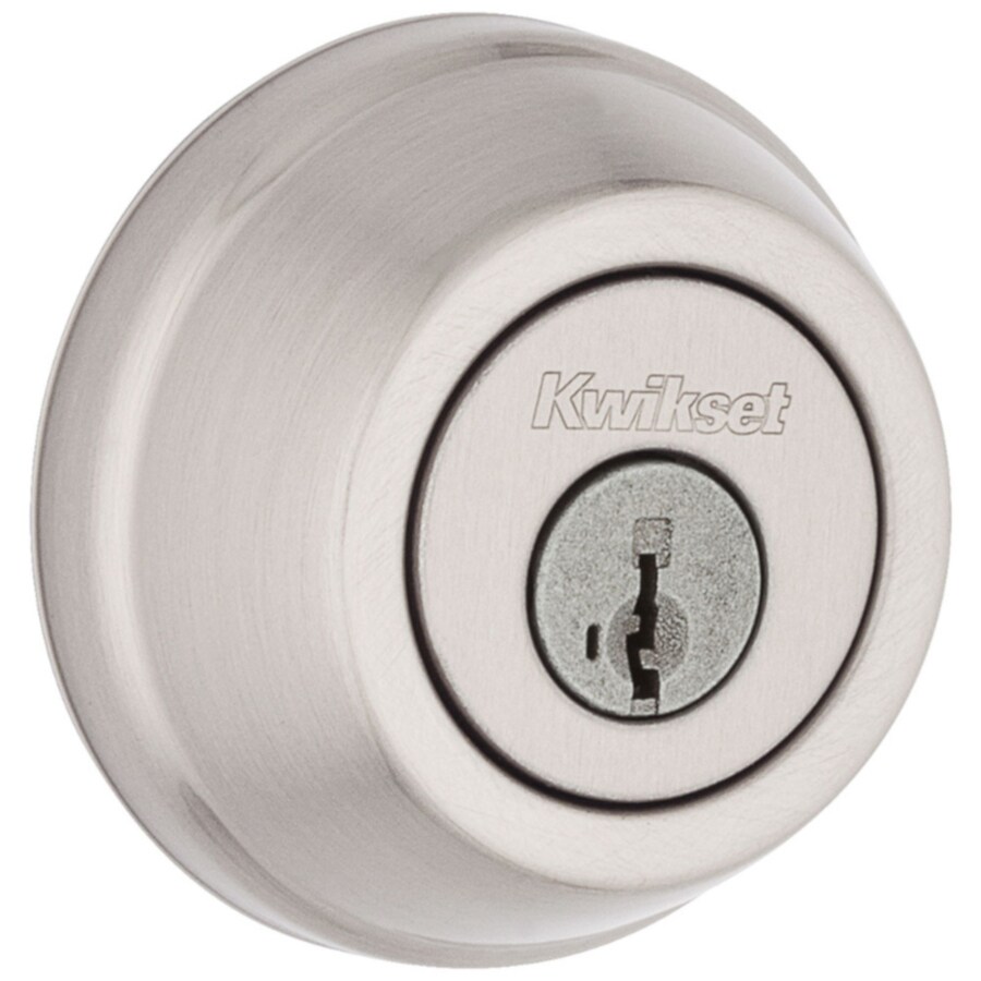 Kwikset 780 Satin KW1 Satin Nickel with SmartKey Single Cylinder ...