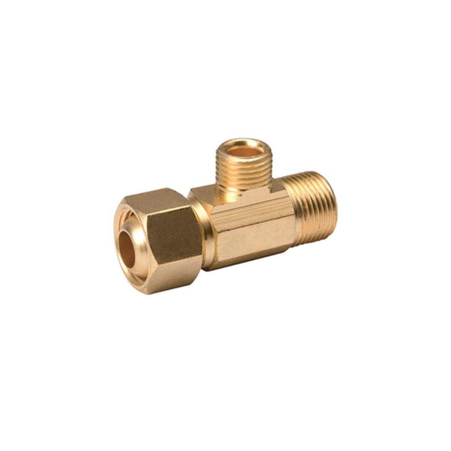 3/8-in x 1/4-in Compression Adapter Adapter Fitting in the Brass ...