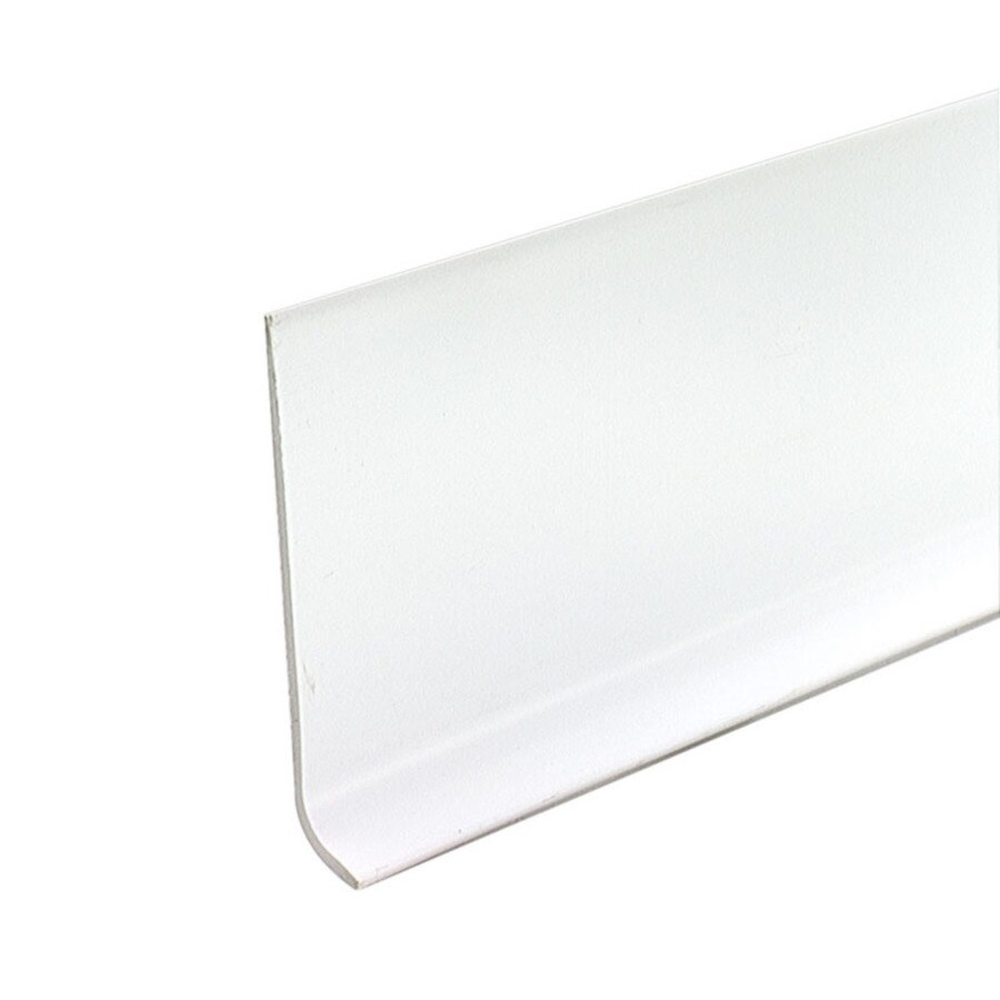 M-D 4-in x 4-in Vinyl Floor Base in the Floor Moulding & Trim ...