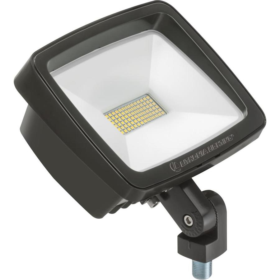 Lithonia Lighting 10-in 7200-Lumen Integrated LED Dark Bronze Switch ...