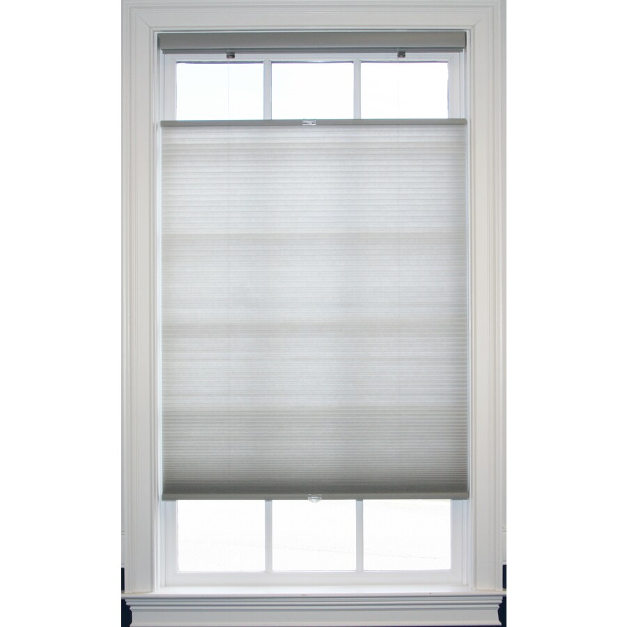 allen + roth Top Down Bottom Up 30-in x 72-in Gray Light Filtering ...