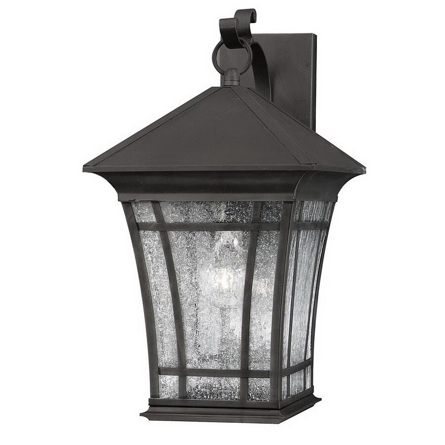 Thomas Lighting Hancock 16-1/2-in Painted Bronze Outdoor Wall Light at ...