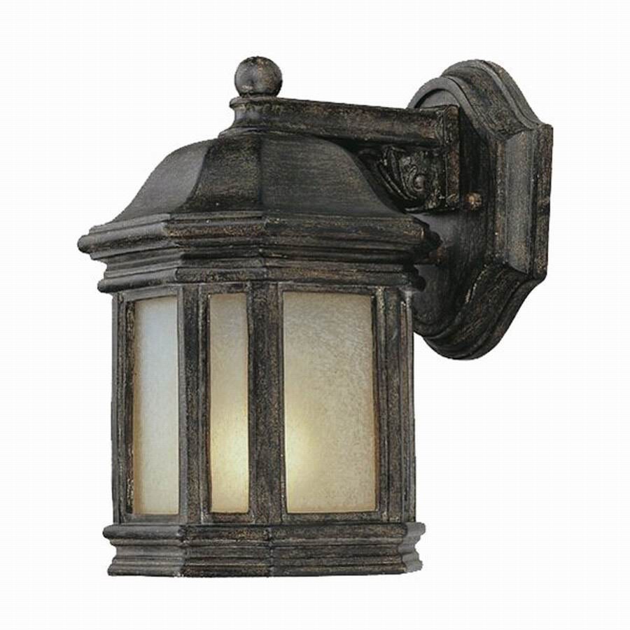 Acclaim Lighting Florence 11-in Black Coral Outdoor Wall Light at Lowes.com