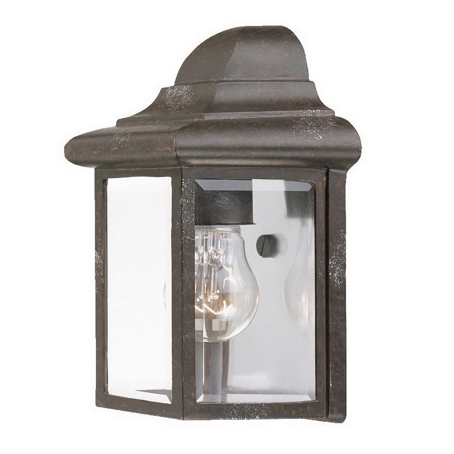Acclaim Lighting 8-3/4-in Marbleized Mahogany Outdoor Wall Light at ...