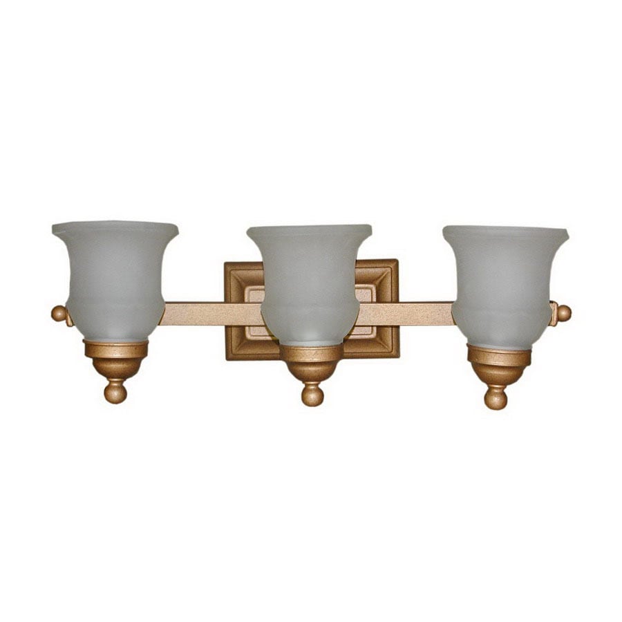 Whitfield Lighting 3-Light Hanna Brunt Copper Bathroom Vanity Light at ...