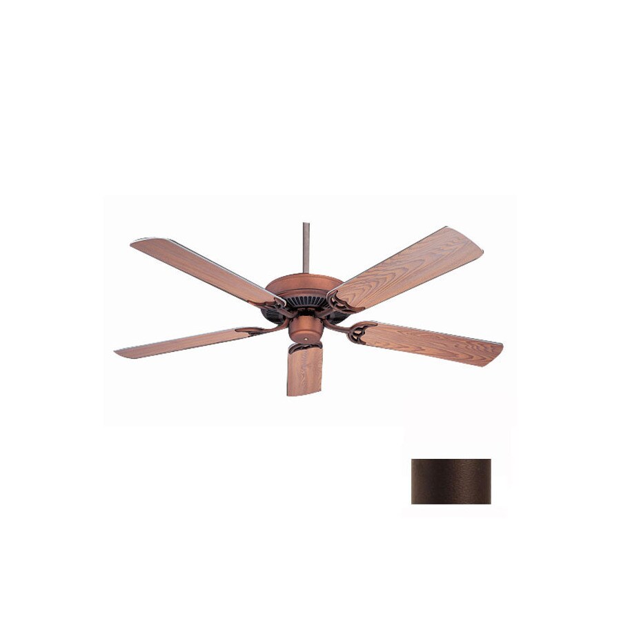 Nicor Lighting 52-in Masterbuilder Bronze Ceiling Fan ENERGY STAR at ...