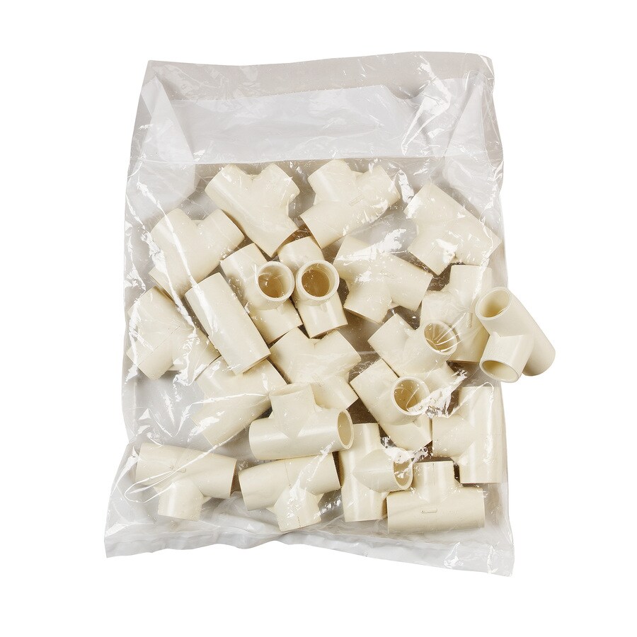Charlotte Pipe 20-Pack 1/2-in x 1/2-in dia x CPVC Tee in the CPVC Pipe ...