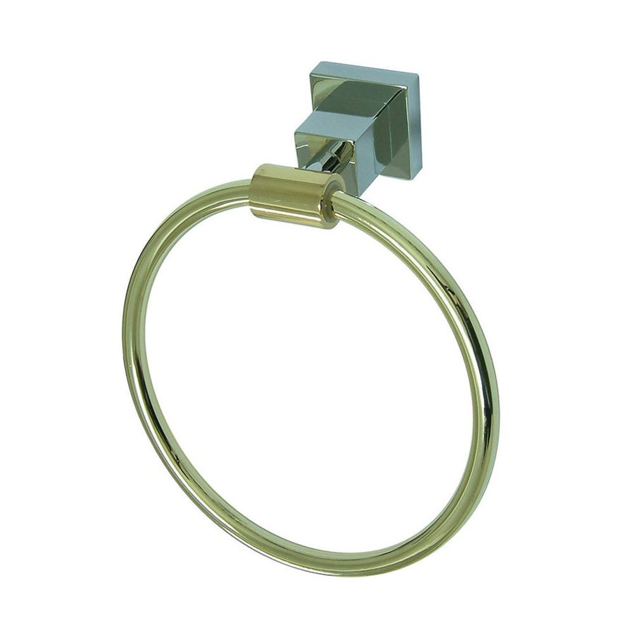 Elements of Design Claremont Polished Chrome/Polished Brass Wall-Mount ...