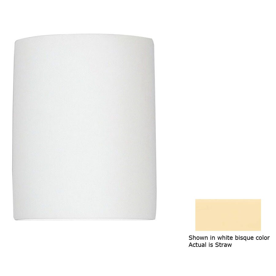 A-19 Islands of Light 18-in Straw Outdoor Wall Light at Lowes.com