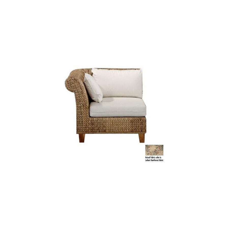 Hospitality Rattan Seagrass Natural Accent Chair at Lowes.com