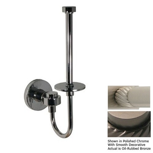 Allied Brass Continental Oil-Rubbed Bronze Surface Mount Single Post ...