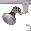 PLC Lighting Economy 1-Light Dimmable White Step Linear Track Lighting ...