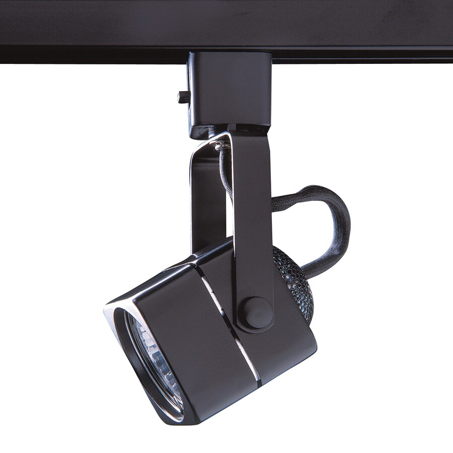 Kendal Lighting 1-Light Dimmable Black Pinhole Linear Track Lighting ...