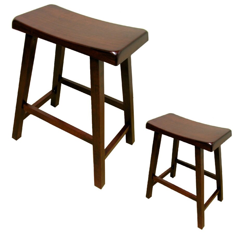 Warehouse of Tiffany Dark Wenge 23-in Counter Stool at Lowes.com