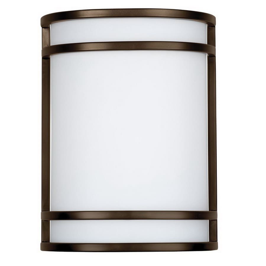 Philips Forecast 8-in W 2-Light Merlot Bronze Pocket Wall Sconce at ...