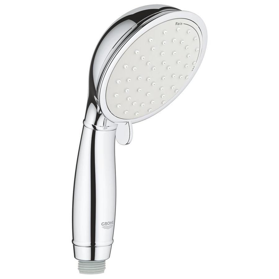 GROHE Tempesta Starlight Chrome 2-Spray Rain Shower Head Handheld ...