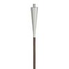 Blomus 57.1-in Brushed Stainless Steel Garden Torch at Lowes.com