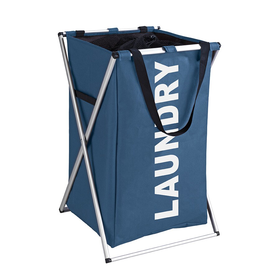 WENKO Laundry Bag Uno Darkblue at Lowes.com