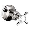 Hansgrohe Chrome Cross Shower Handle at Lowes.com