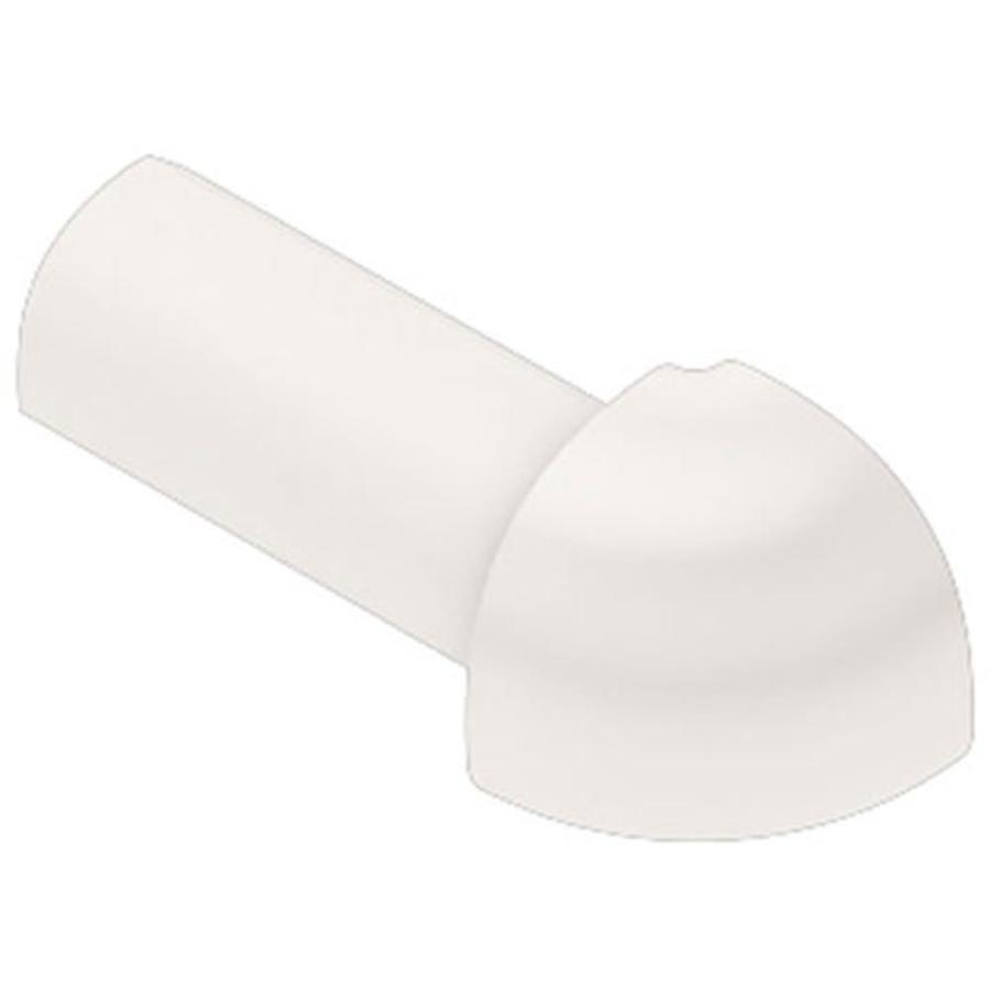 Schluter Systems Rondec 0.25-in W x 1-in L White PVC Outside Corner ...
