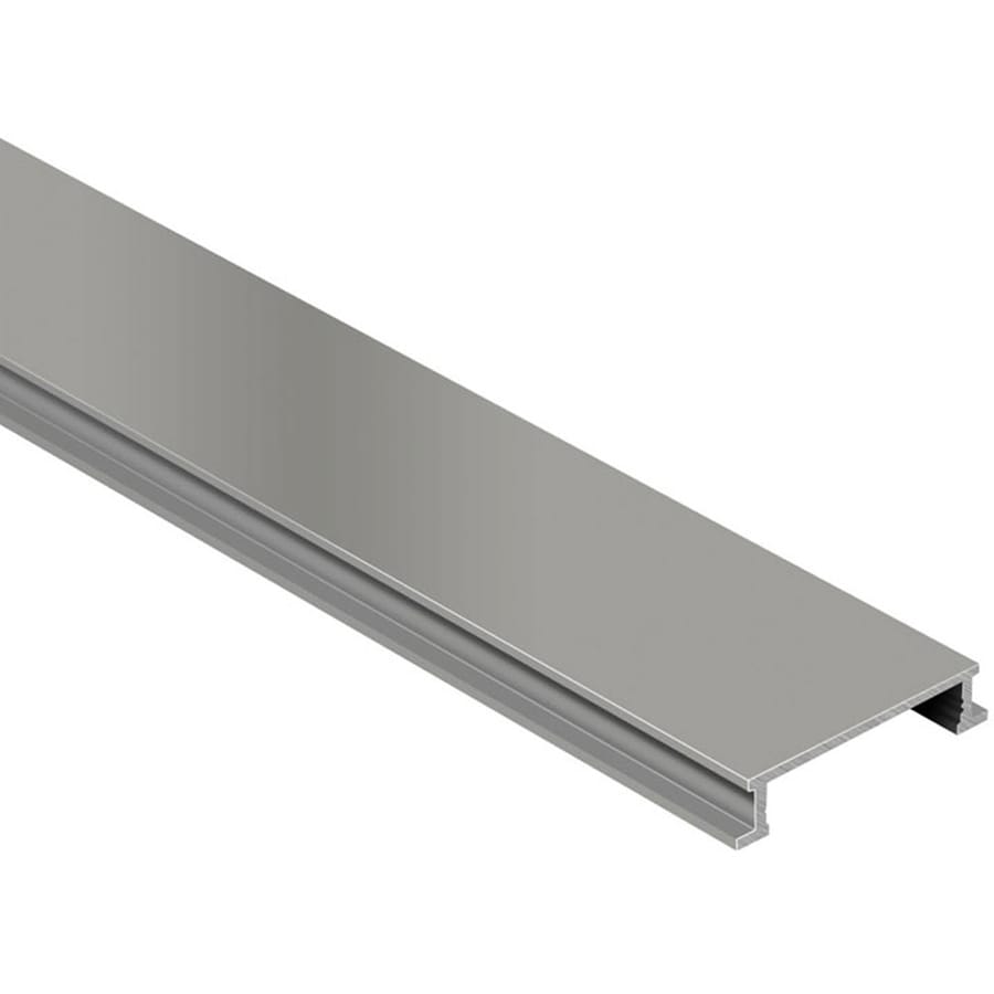 Schluter Systems Designline 0.25-in W x 98.5-in L Aluminum Tile Edge ...