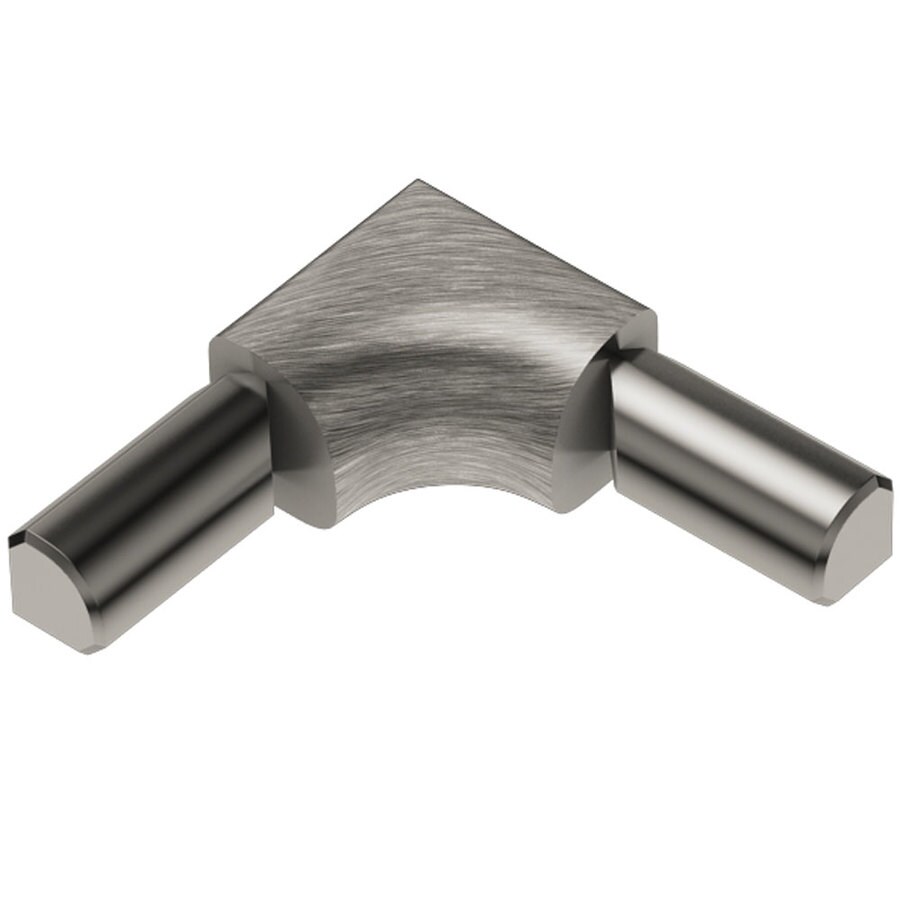 Schluter Systems Rondec 0.375-in W x 1.25-in L Steel Tile Edge Trim at ...