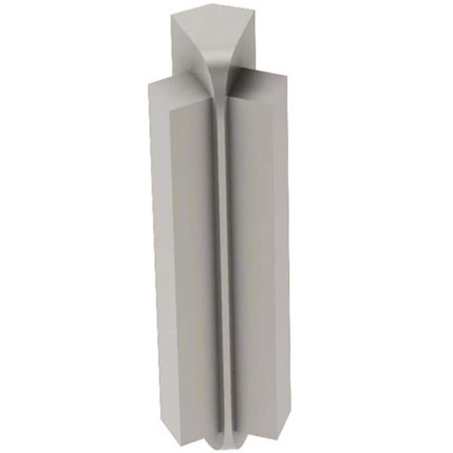Schluter Systems Rondec-Step 0.375-in W x 2.625-in L Aluminum Tile Edge ...