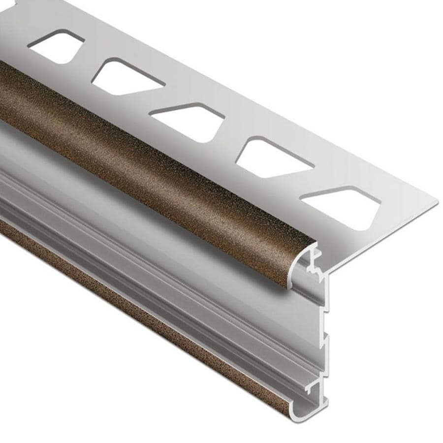 Schluter Systems Rondec-CT 0.313-in W x 98.5-in L Aluminum Tile Edge ...